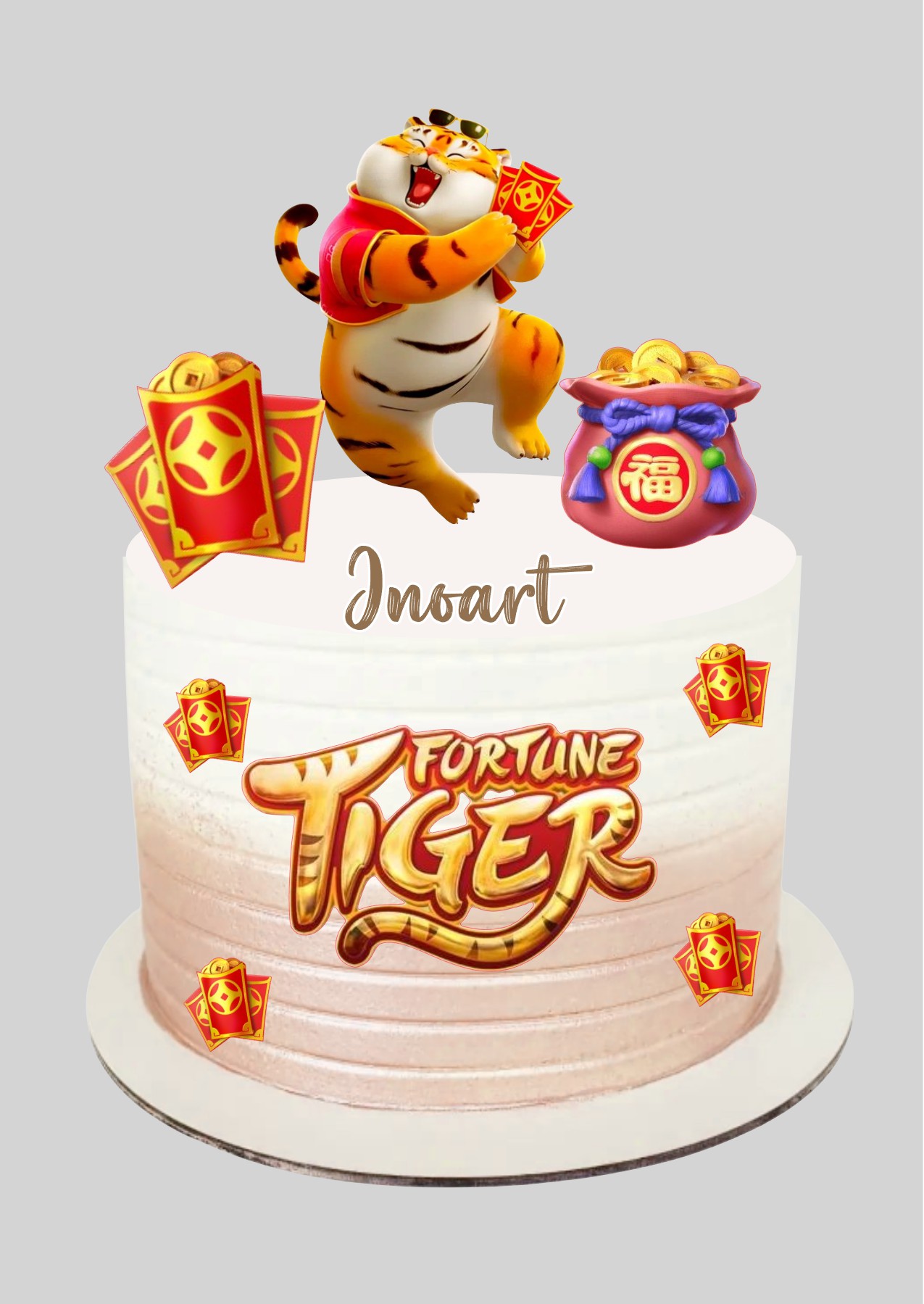 Topo de Bolo Tigrinho